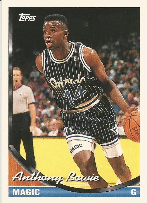 Anthony Bowie Topps 1993-94 #165 Magic – CONKERVE