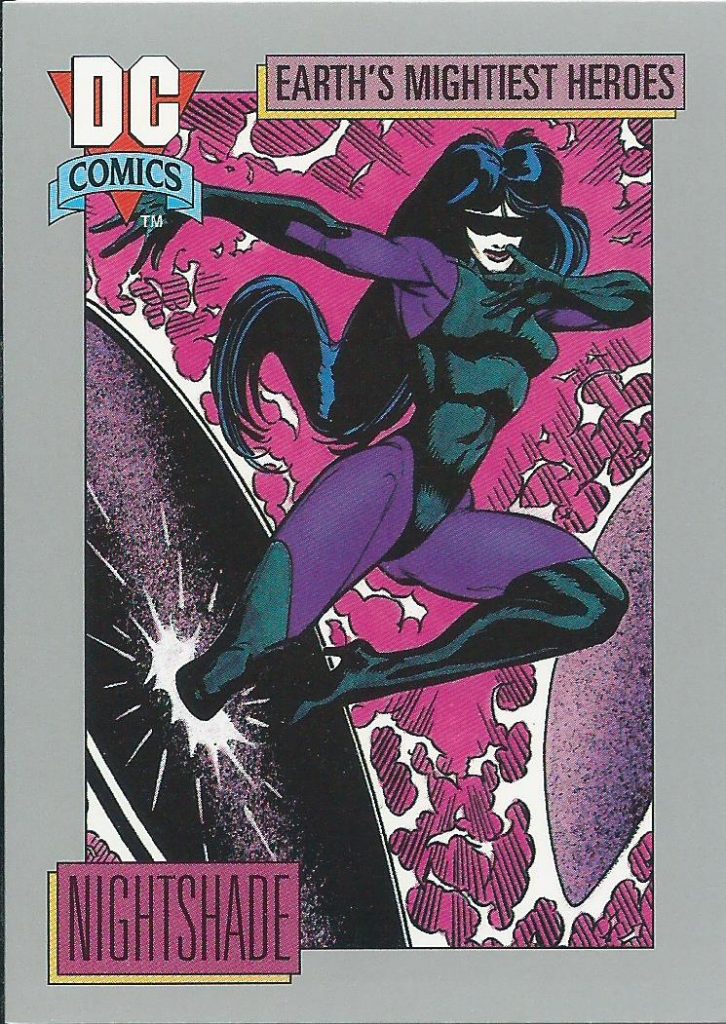 Nightshade Dc Comics 1991 #64 Mightiest Heroes – CONKERVE