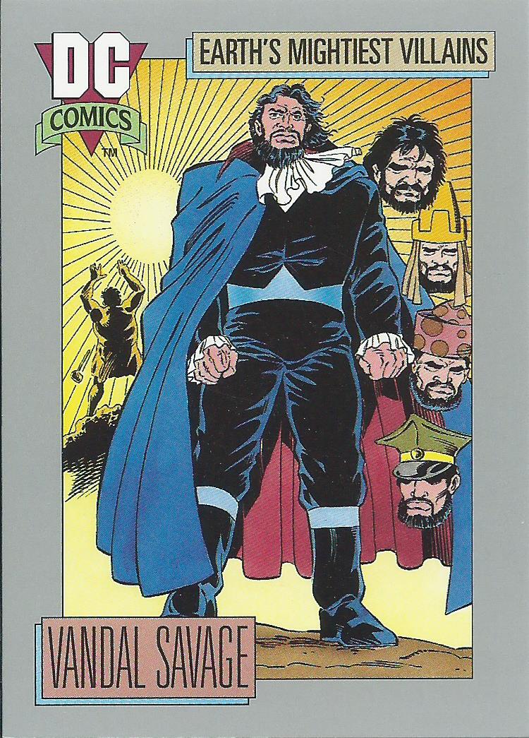 Vandal Savage Dc Comics 1991 110 Mightiest Villains Conkerve 6413
